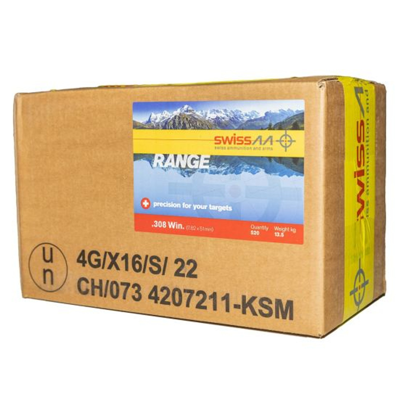 Shell Shocked Ammunition | Saltech .308win 147gr FMJ Ammunition - 500 ...