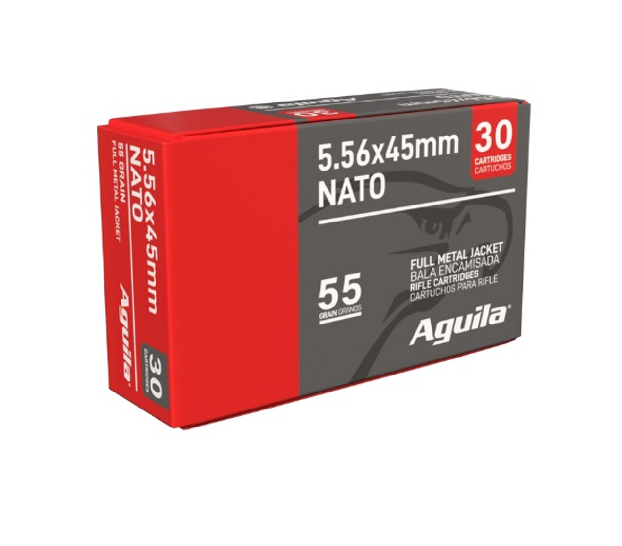 Shell Shocked Ammunition | Aguila 5.56 NATO 55gr FMJ Battle Pack ...